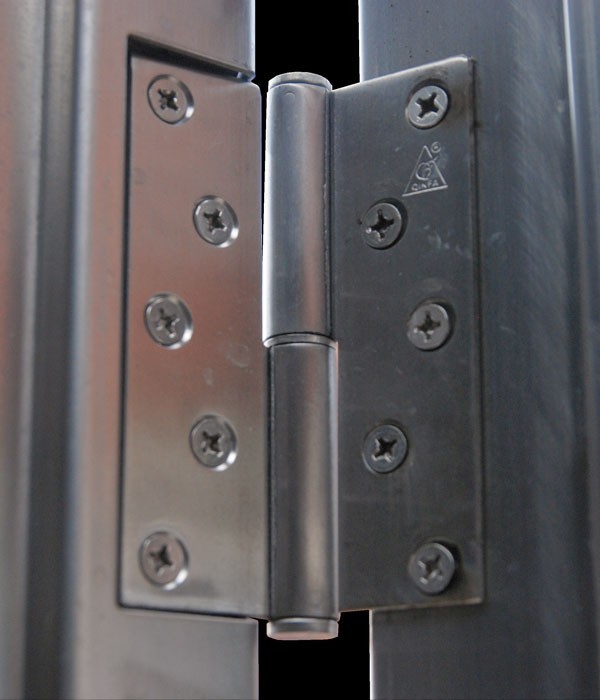 Multi Point Locking Stainless Steel Door | Latham's Steel Doors