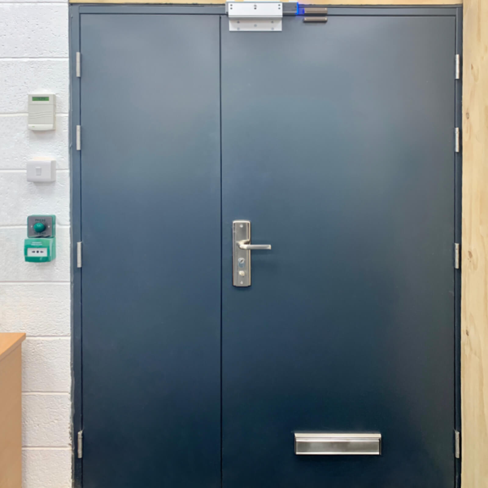 Steel Security Doors Double Latham s Steel Doors