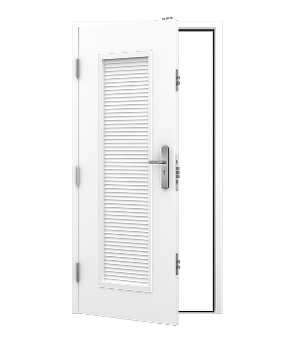 Steel Door Louvre Panel | Latham's Steel Security Doors