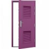 Louvred Steel Door - Security | Latham's Steel Doors
