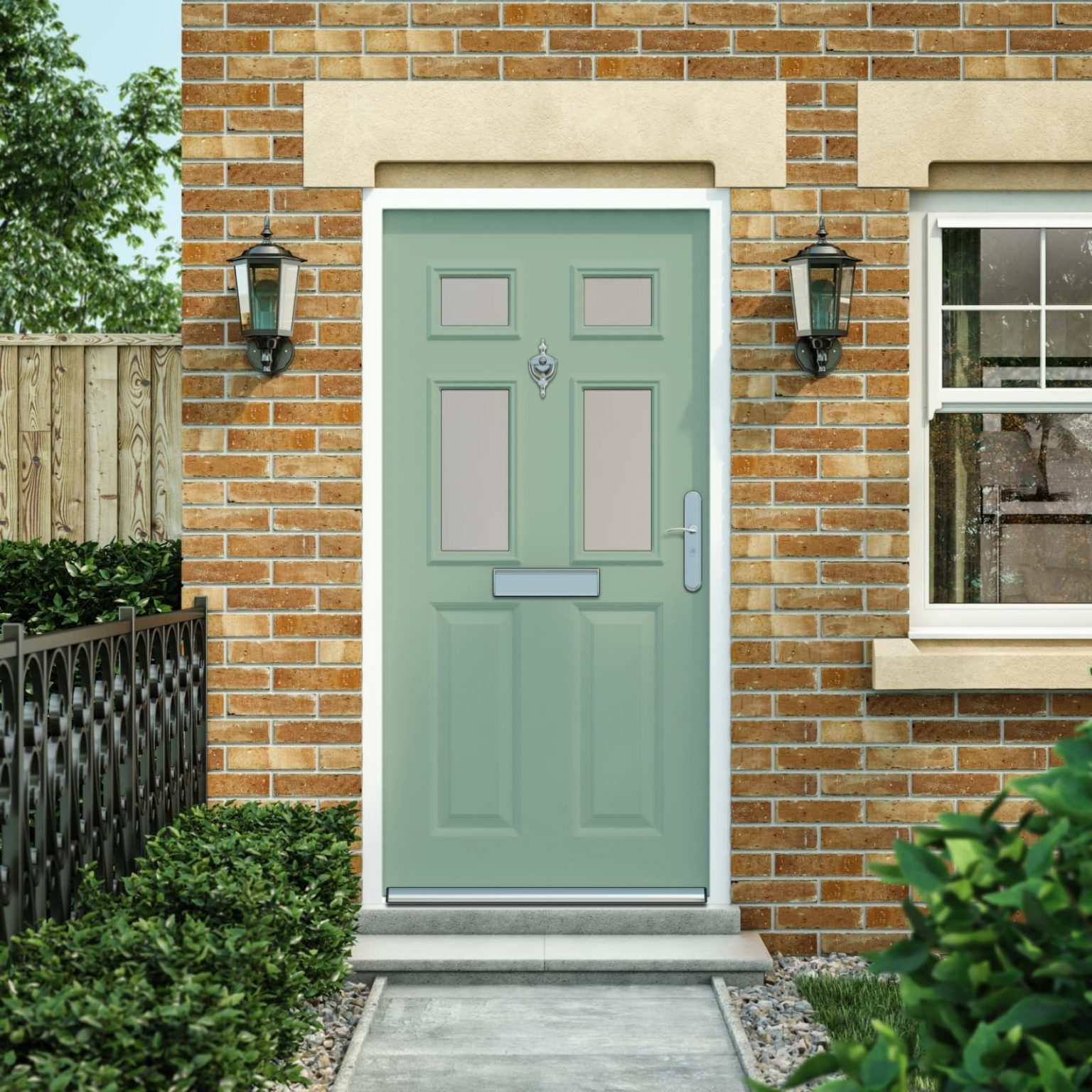 High Security Front Door | Latham's Steel Doors