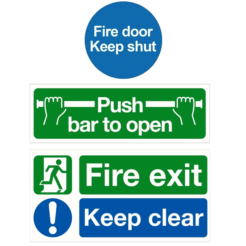 Door Signage | Latham's Steel Security Doors