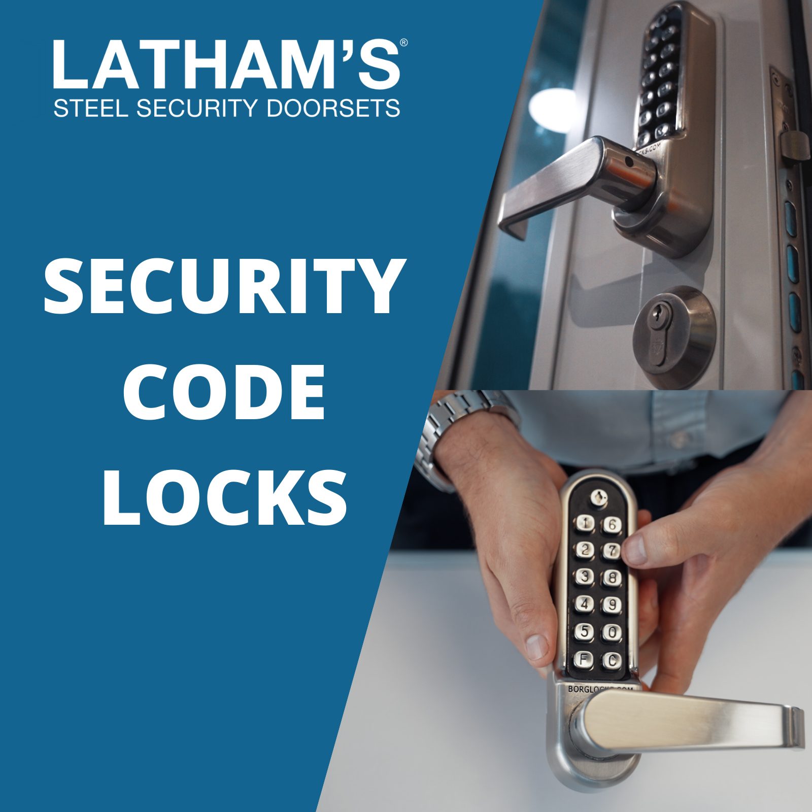 Replacement Borg Code Lock | Latham's Steel Doors