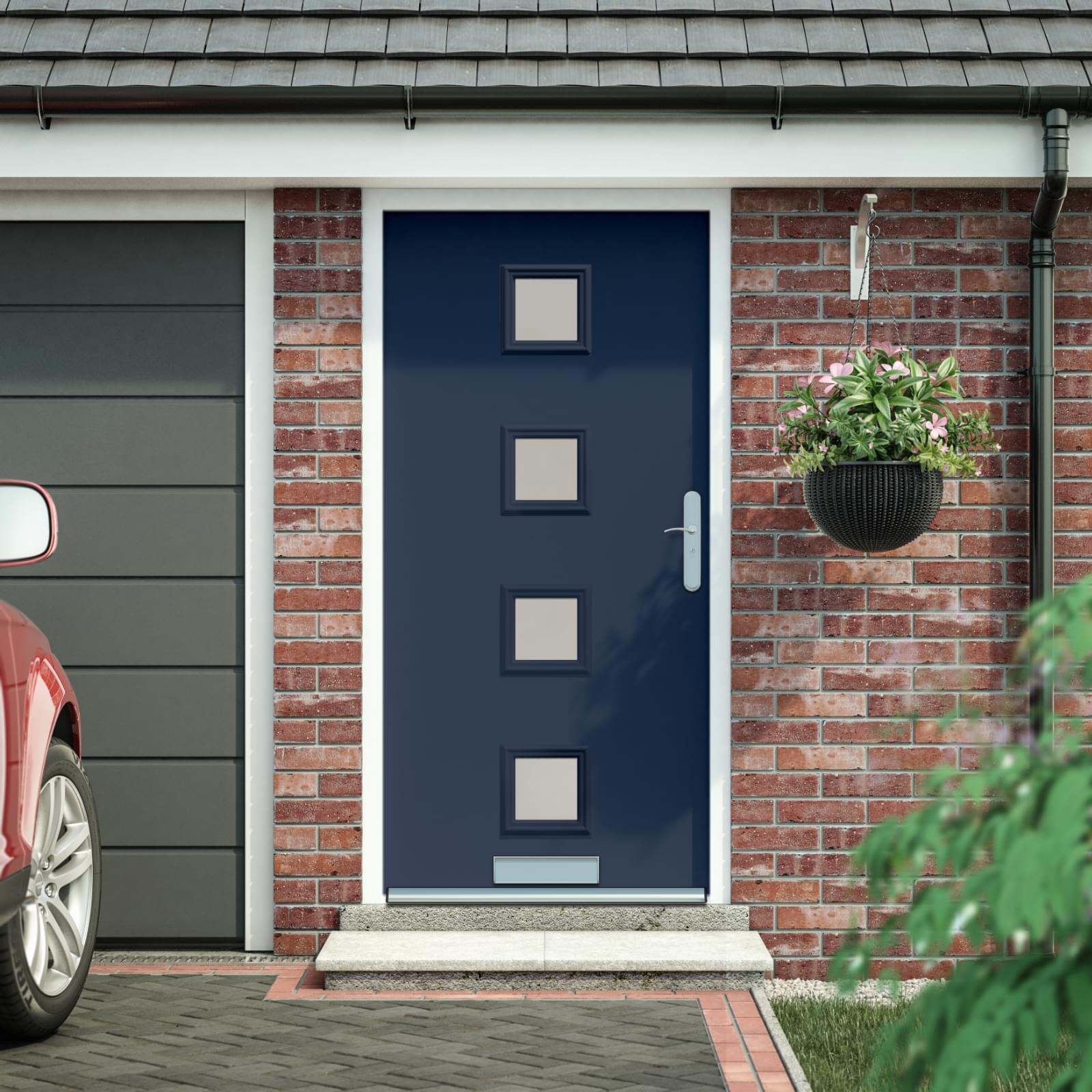 High Security Front Door | Latham's Steel Doors