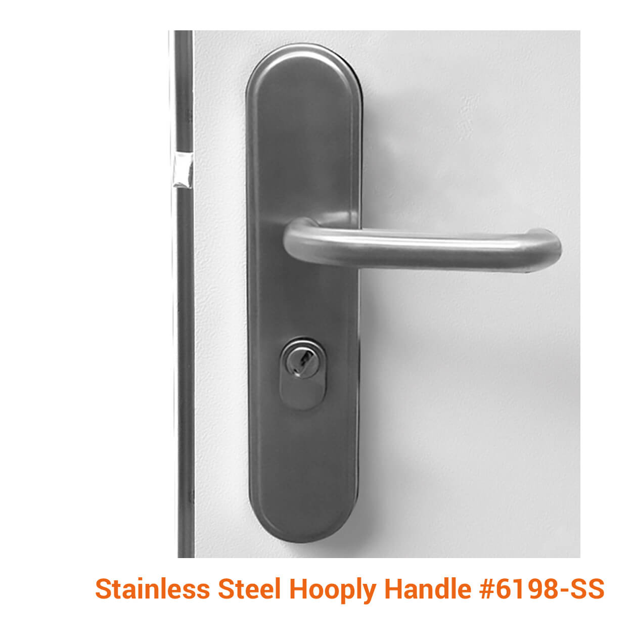 Hooply Handle, Lock and Cylinder Bundle | Latham's Steel Security Doors