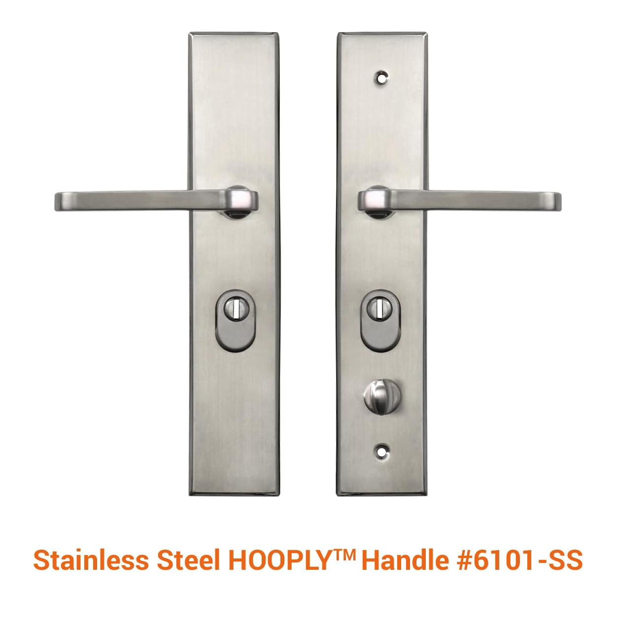 HOOPLY Handle, Lock and Cylinder Bundle | Latham's Steel Security Doors