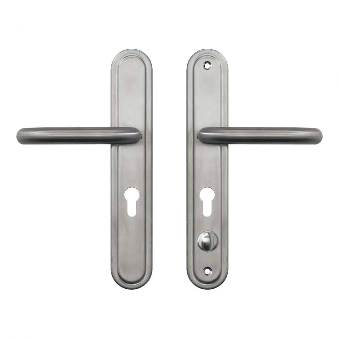 Container Door HOOPLY Lever Handles #918901 | Latham's Steel Doors