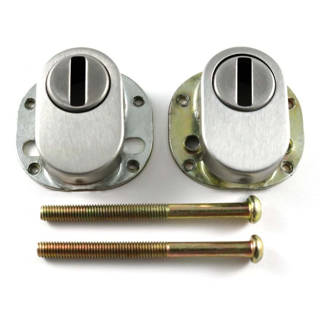 HOOPLY Euro Cylinder Covers | Escutcheons | Latham's Steel Doors