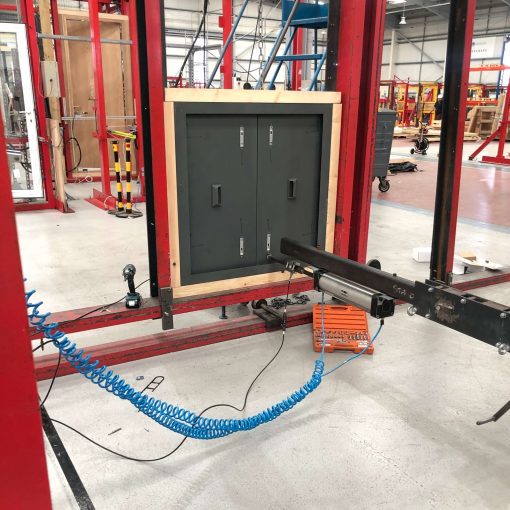 Anti Vandal Window Shutters - Container Window - Latham's