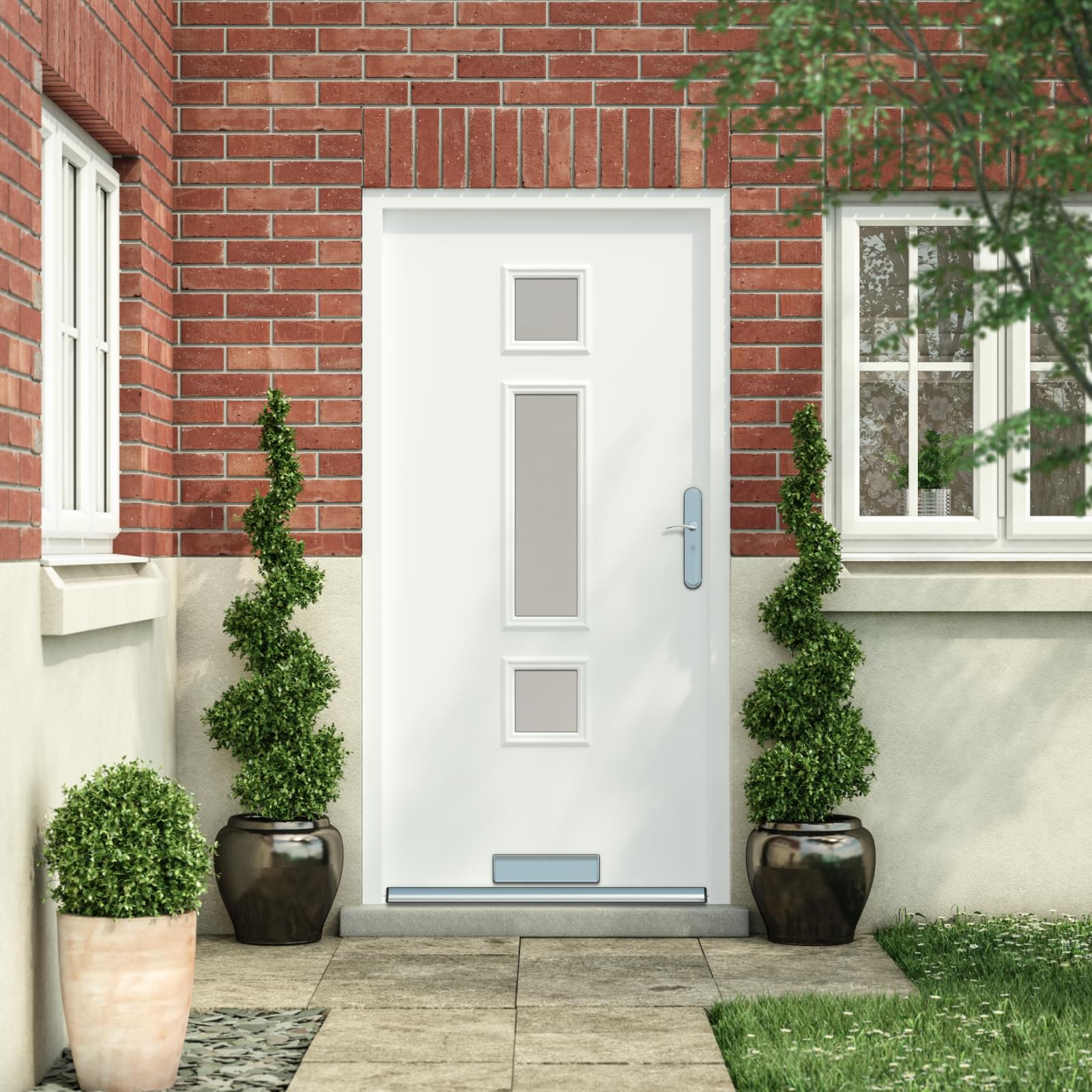 High Security Front Door | Latham's Steel Doors