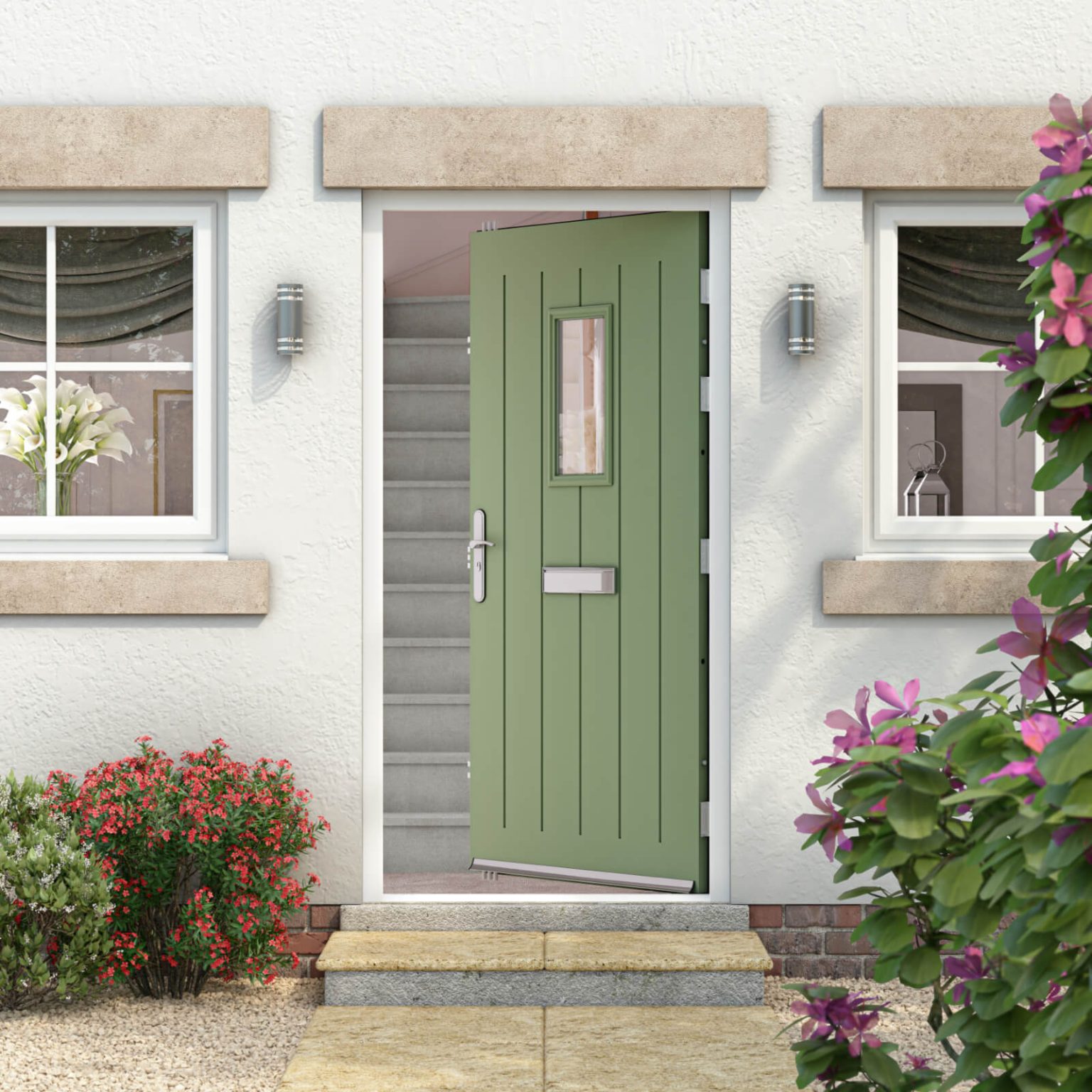 High Security Front Doors | Latham's Steel Security Doors