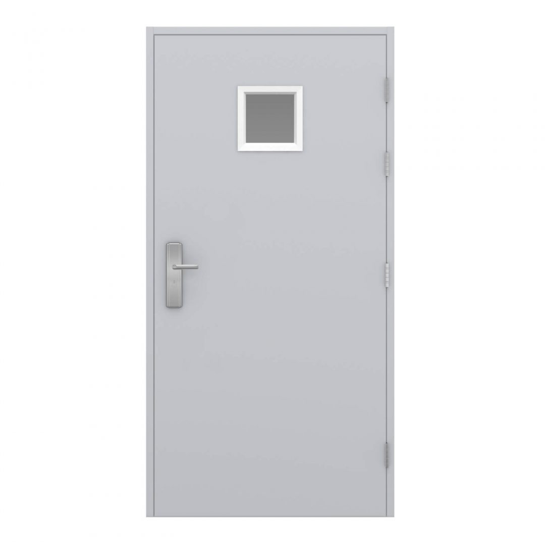 Steel Door Vision Panel | Latham's Steel Security Doors