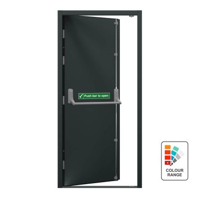 Custom Made Steel Double Steel Doors | Latham's Steel Doors