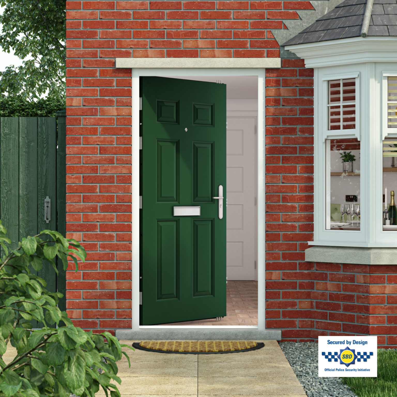 High Security Front Doors | Latham's Steel Security Doors