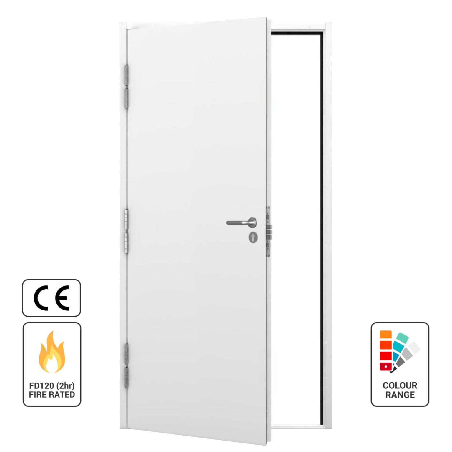 Fire Rated Door - FD30 - FD60 - FD120 | Latham's Steel Doors