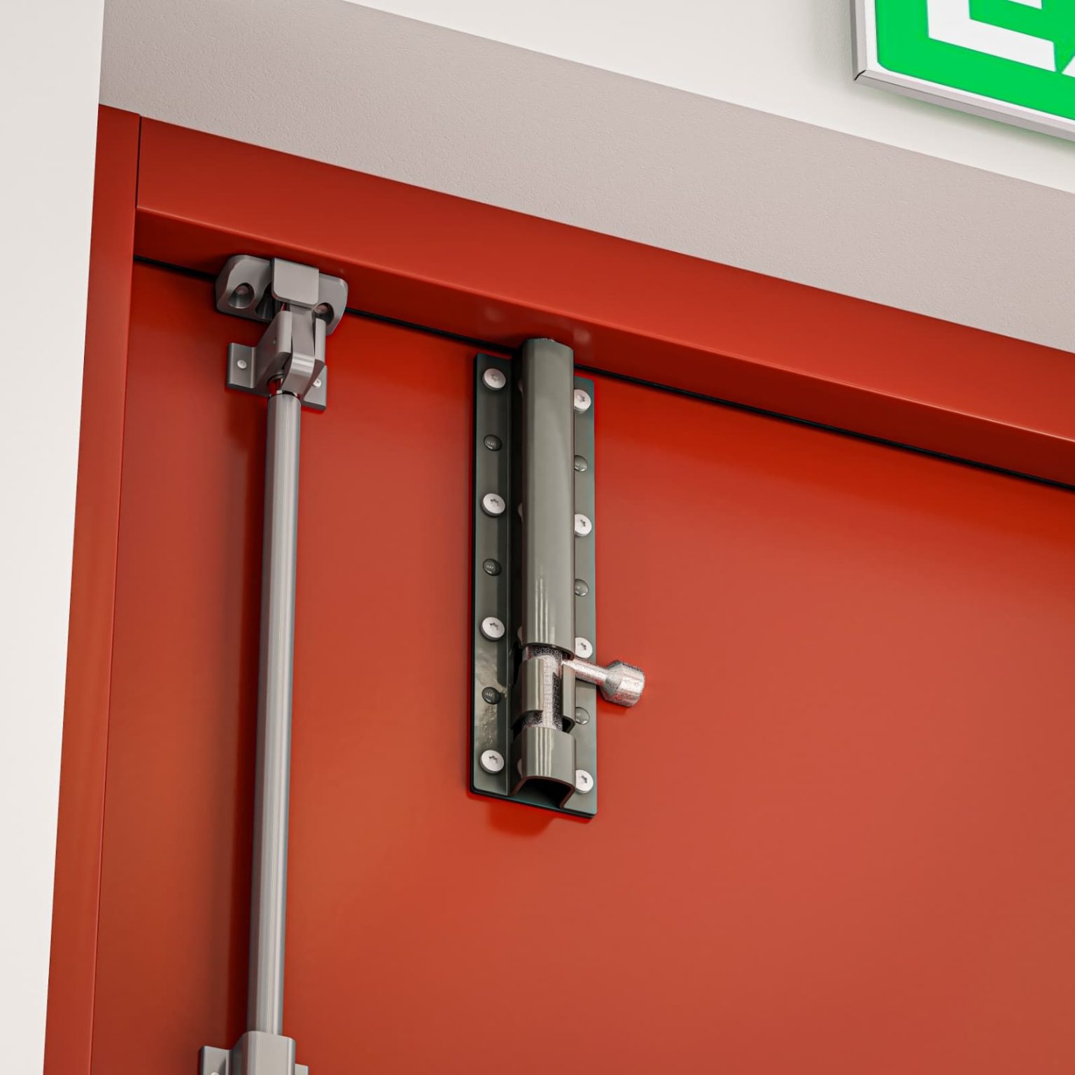 Exidor 700 Series Panic Bars | Latham's Steel Security Doors