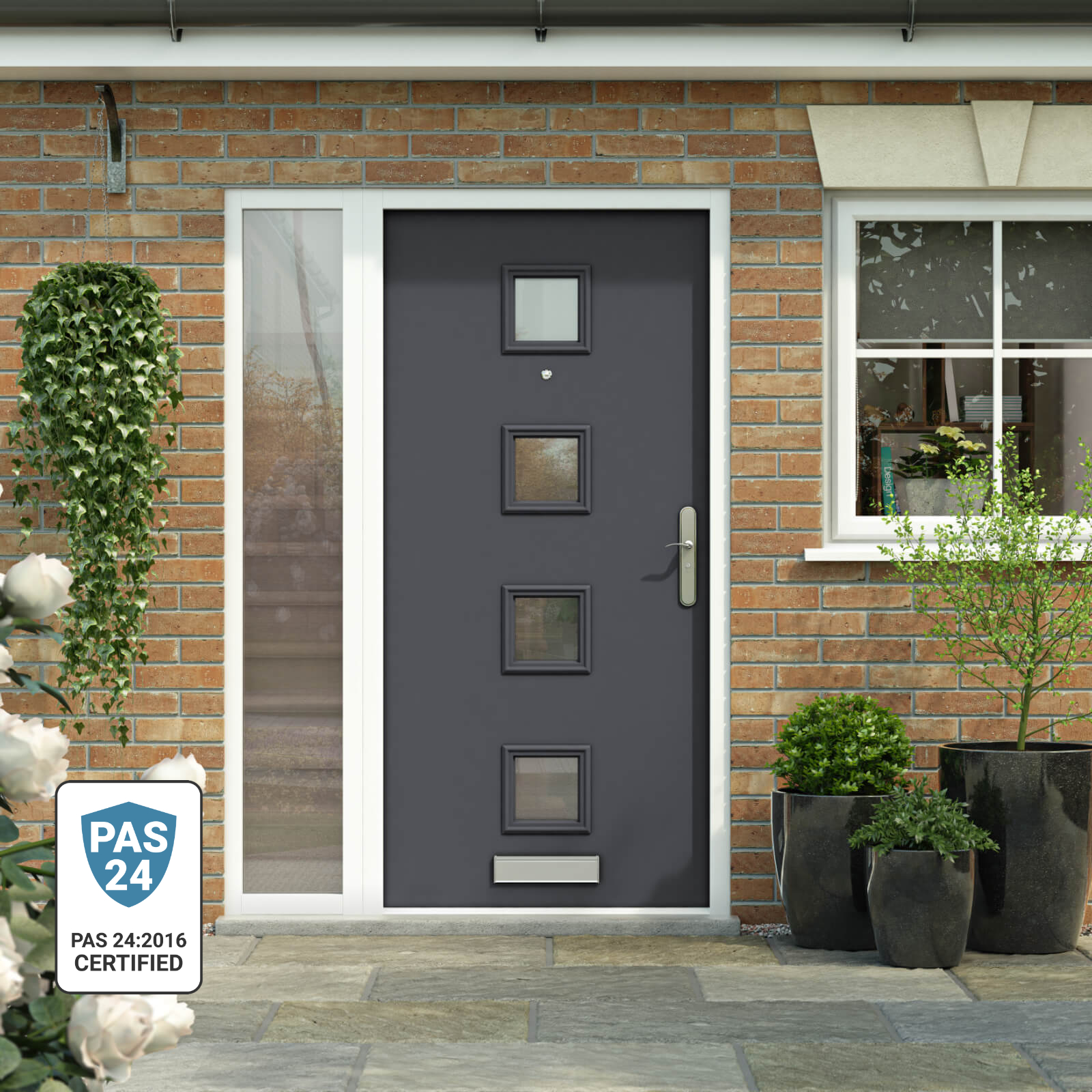 High Security Front Doors | Latham's Steel Security Doors