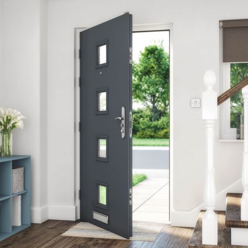 High Security Front Door | Latham's Steel Doors