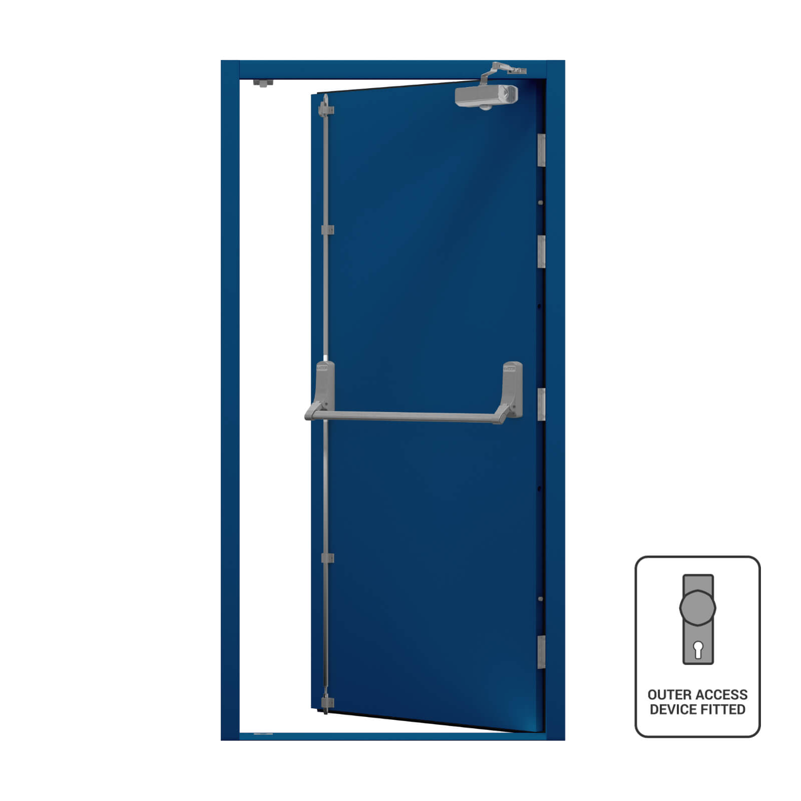 Clearance Fire Exit Doors | Latham's Steel Security Doors