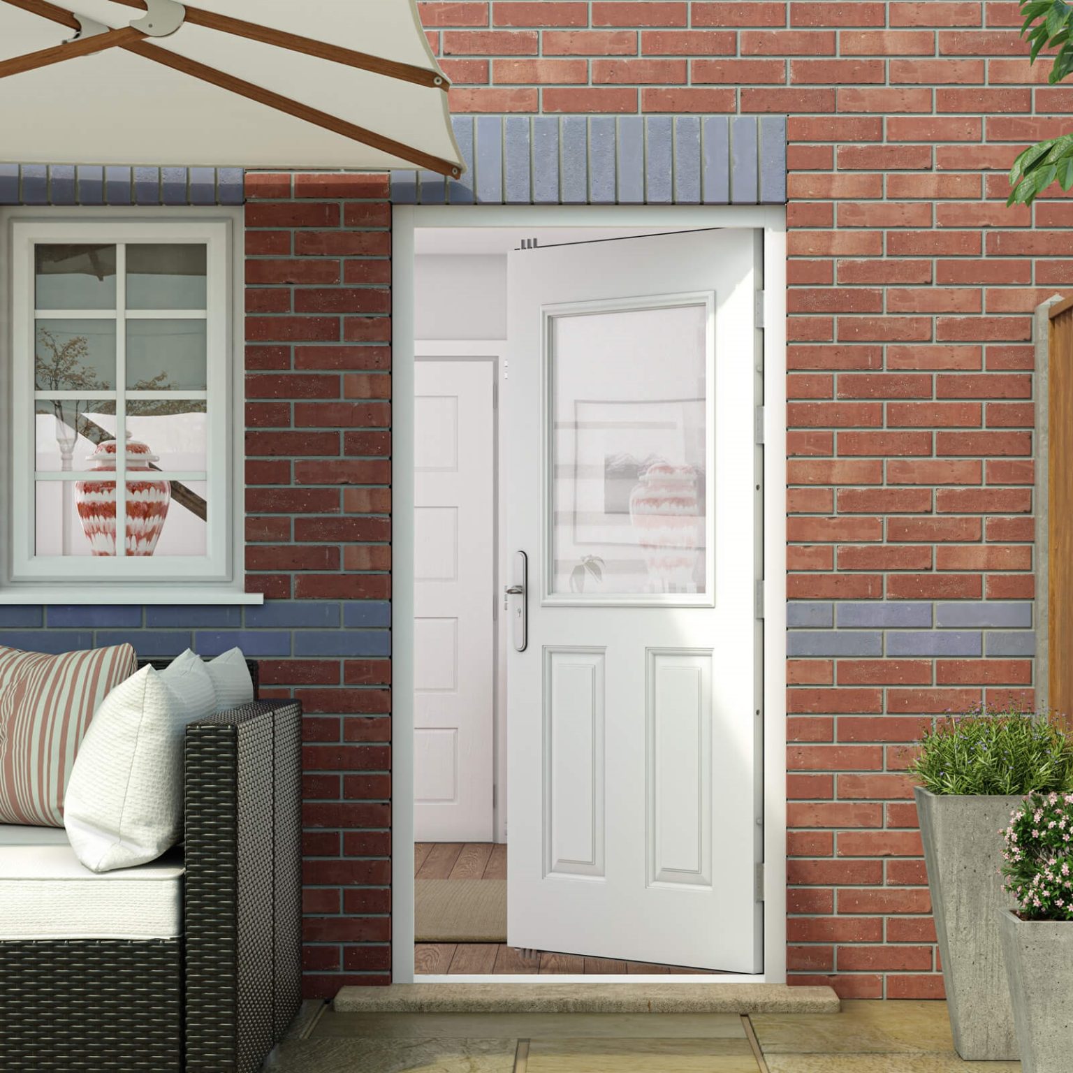 High Security Front Doors | Latham's Steel Security Doors