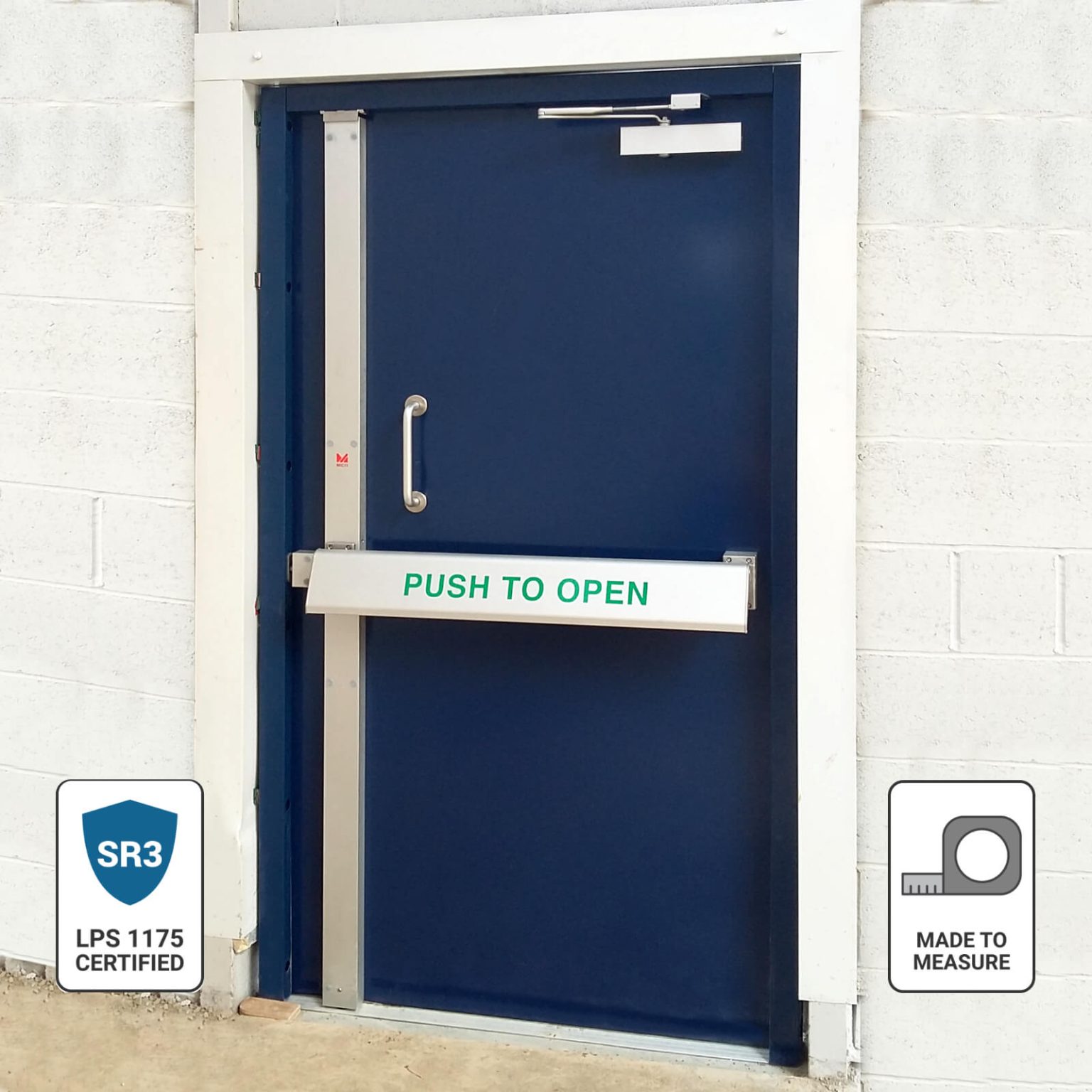 Security Rated Doors - Certified Doors (SBD) | Latham's Steel Doors