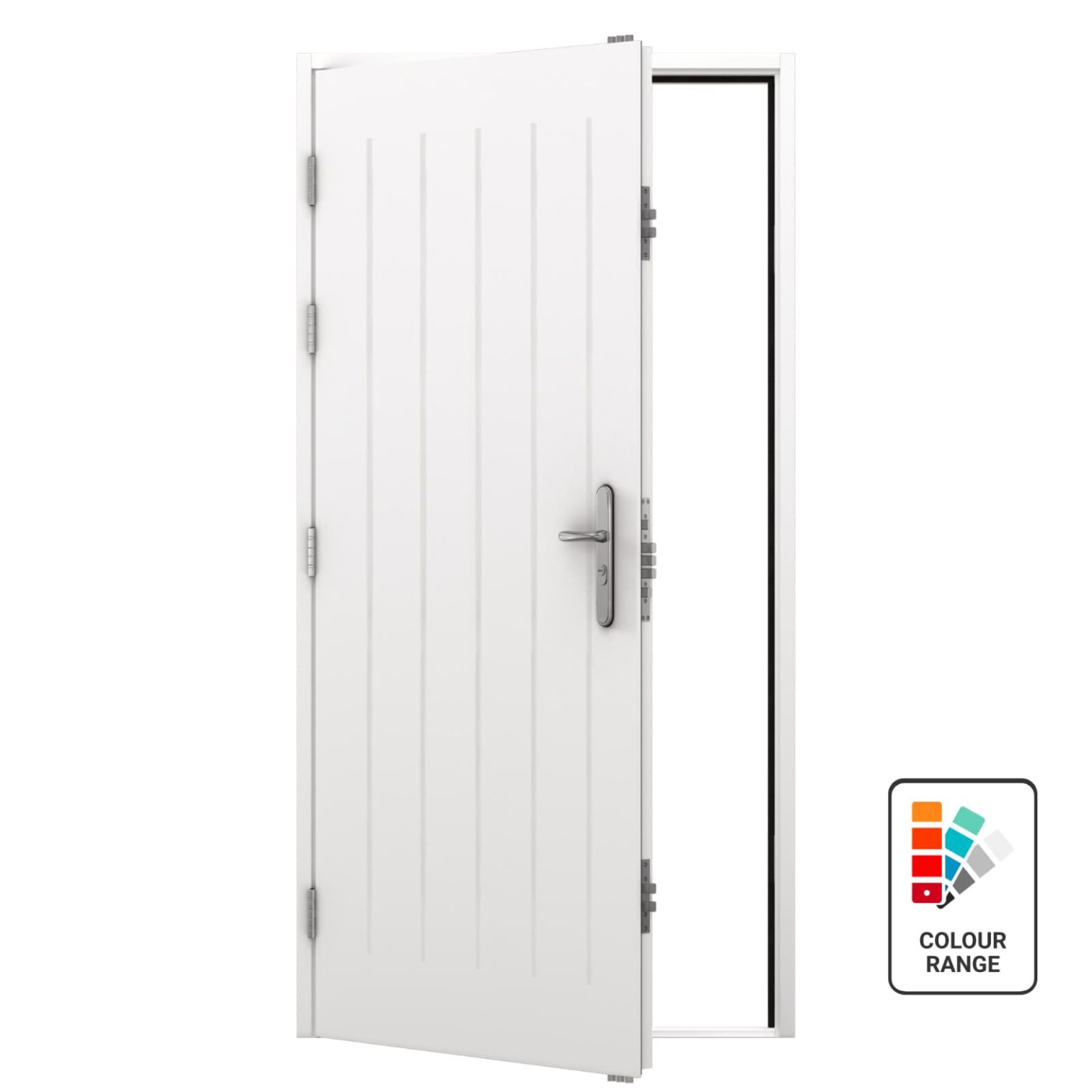 Panelled Steel Security Doors | Latham's Steel Security Doors