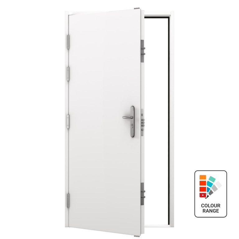 Steel Security Door - Heavy Duty | Latham's Steel Doors