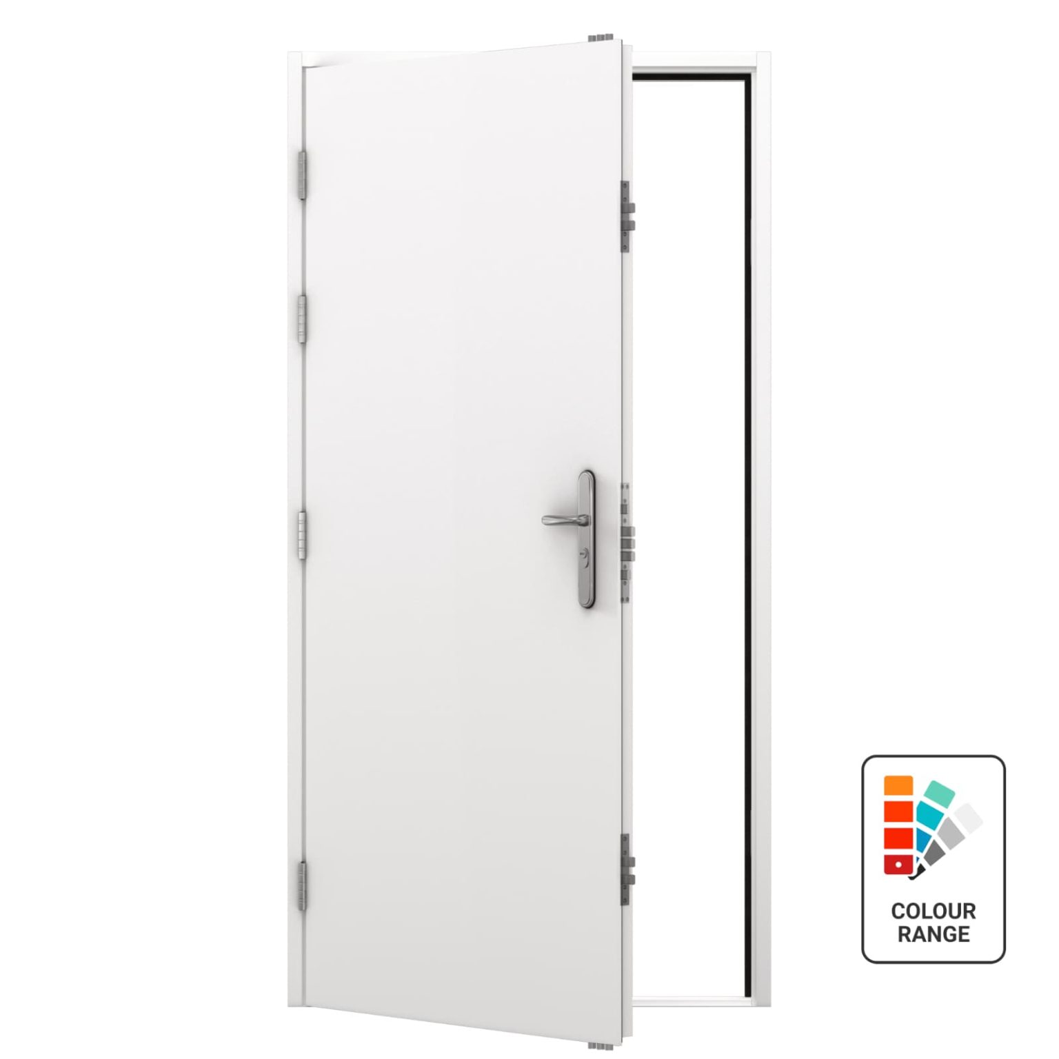 Steel Security Door - Heavy Duty | Latham's Steel Doors