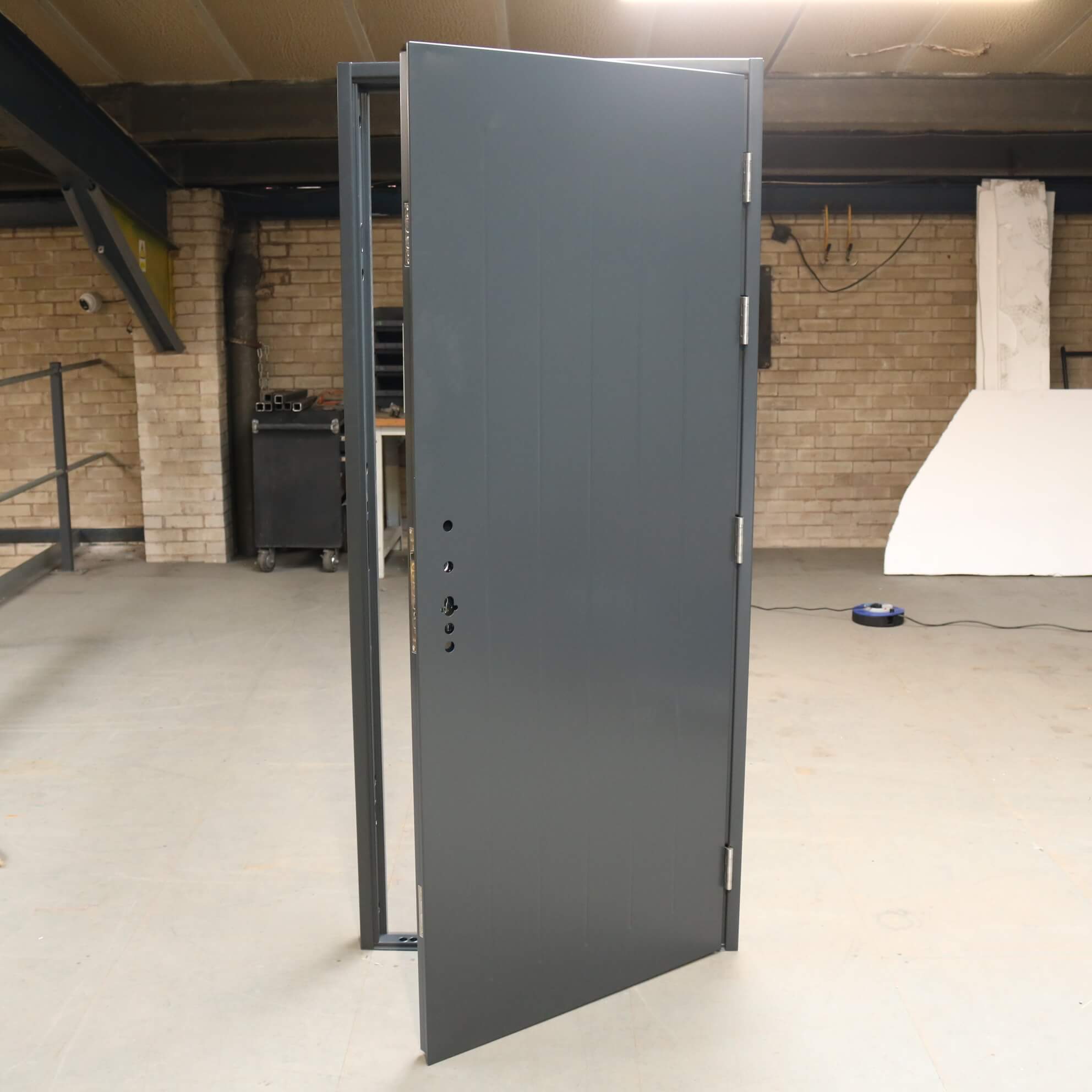 Clearance Panelled Security Doors | Latham's Steel Security Doors