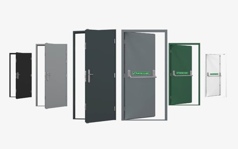 New stock colour PA & fire exit doors launched | Latham's