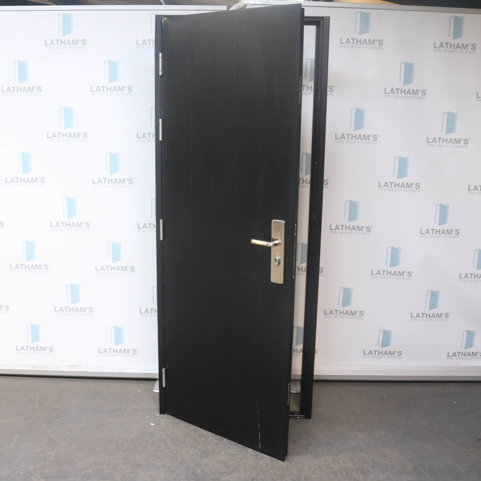 Clearance Panelled Security Doors | Latham's Steel Security Doors