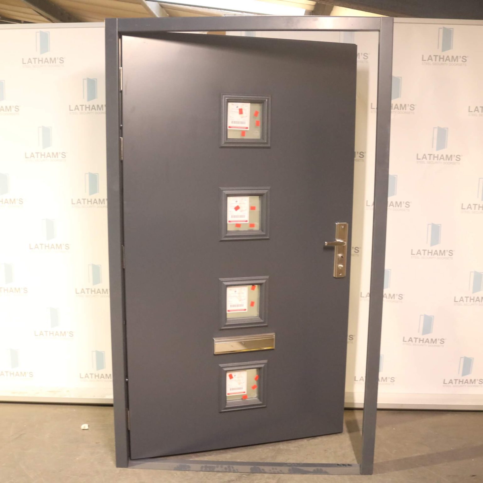 Clearance Security Front Doors | Latham's Steel Security Doors