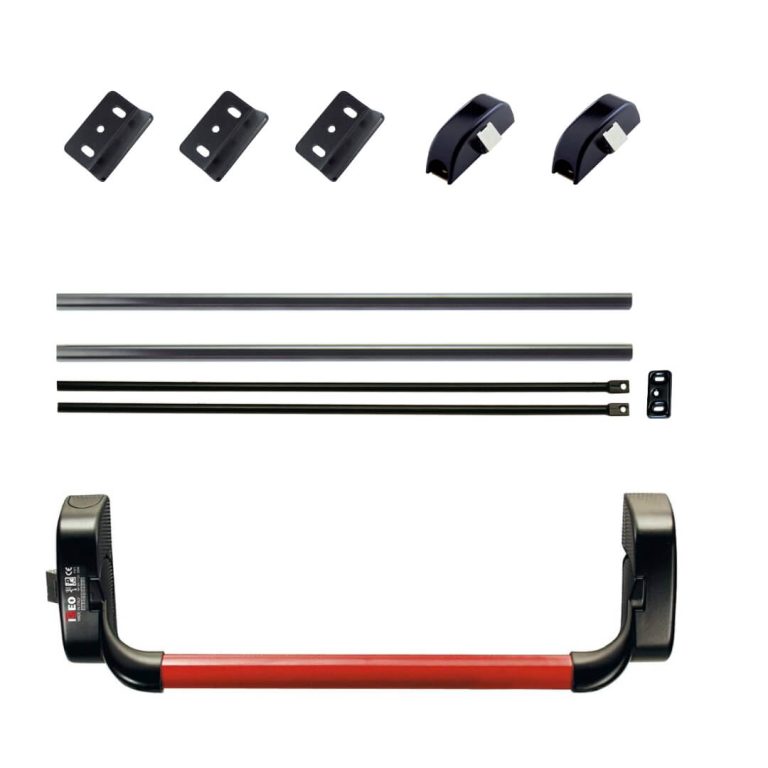 ISEO 3 Point Fire Exit Push Bar Kit | Latham's Steel Security Doors